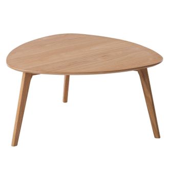 Studio Copenhagen home24 Couchtisch Fabianki 80 x 40 x 80cm Braun/Eiche