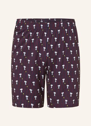 Mey Mey Schlafshorts Serie Mey X Peanuts blau