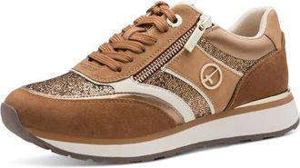 Tamaris Baskets Basses pour Femme - Cognac Comb - 41 EU, Cognac Comb, 41 EU
