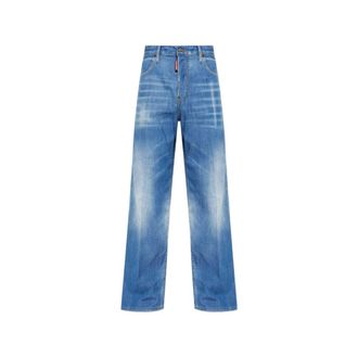 Dsquared2 Jeans mit verwaschenem Effekt - - Jeans - Herren - Blau - S