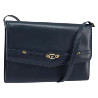 Gucci Pre-owned Vintage Schultertasche - - Pre-owned - Damen - Blau - ONE SIZE