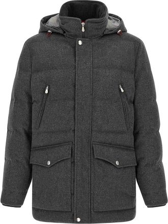 Brunello Cucinelli Parka - Grau