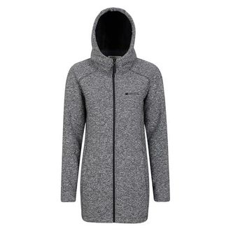 Mountain Warehouse Hoodie Femmes Nevis - Doux, Chaud, Doublure Polaire, Capuche Ajustable, Poches - Id&eacute;al par Temps Froid, Hiver Kaki Clair 36