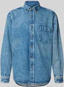 Boss Orange by Hugo Boss Regular Fit Jeansjacke aus reiner Baumwolle Modell LAMBEY BO FLEAK