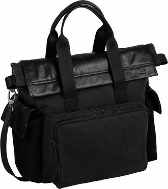 Camel Active Schultertasche, Herren, Umhängetasche, Messenger Bag, Tasche zum Umhängen, Napoli, Schwarz