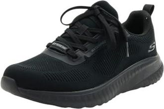 Skechers Squad Chaos SR Parley Chaussures de Service m&eacute;dical pour Homme, Textile synth&eacute;tique Noir, 45 EU