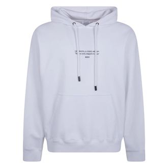 Off-white Statement Skate Hoodie - - Sweatshirts & Hoodies - Herren - Wei&szlig; - L