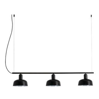 Faro Barcelona Faro Tatawin Lineal Petite suspension noire Lineal Dome