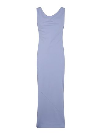 DRHOPE Knielanges Kleid - Grau