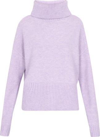 Mymo Pullover Frauen Fliedermeliert