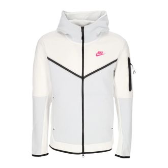 Nike Tech Fleece Rei&szlig;verschluss Hoodie Summit White - - Sport - Herren - Wei&szlig; - XL