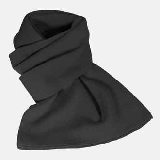 Hanseheld Strickschal aus 100% Schurwolle - Merino - Schwarz