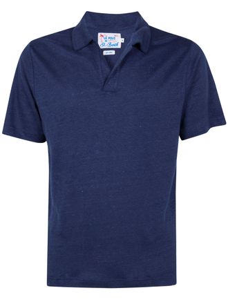 MC2 Saint Barth Linen Polo Shirt