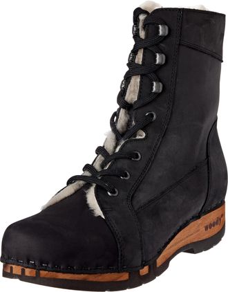 Woody Woody Damen Heike Stiefelette, Nero, 42 EU