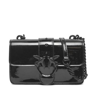 Pinko Handtasche Pinko Love One Mini Cl PE 24 PLTT 100059 A1JD Schwarz