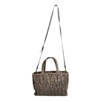 Miu Miu Pre-owned Matelass&eacute; Handbag - - Pre-owned - Damen - Grau - ONE SIZE