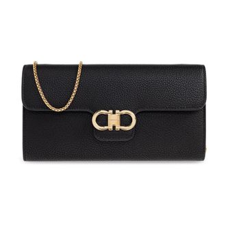 Ferragamo Femme, Accessoires, Noir, Taille: ONE Size Wallets & Cardholders