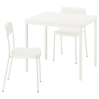 IKEA VIHALS / VIHALS Tisch und 2 St&uuml;hle