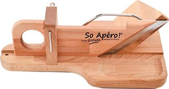 Roger Orf&egrave;vre Wurstschneider aus ge&ouml;ltem Buchenholz Goliath
