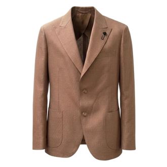Lardini Herren, Jacken, Braun, 2XLGr&ouml;&szlig;e