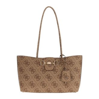 Guess Femme, Sacs, Brun, Taille: ONE Size Janie Logo Carryall