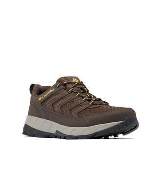 Columbia Homme Strata Trail Low Chaussure de randonnée, Jaune doré de Cordoue, 48.5 EU Large
