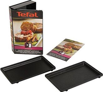 T-fal Coffret Snack Collection - 2 plaques pain perdu + 1 livre de recettes XA800912