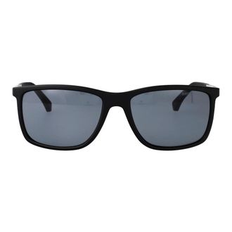 Emporio Armani Stylische Herrensonnenbrille - Jetzt einkaufen - - Accessories - Herren - Schwarzk - 58 MM
