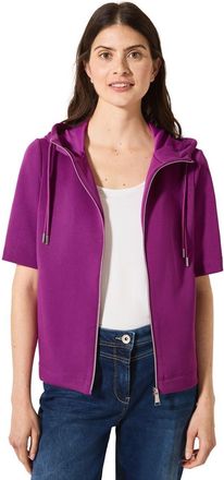 Cecil Damen Kurzarm Sweatjacke