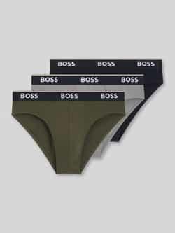 HUGO BOSS Slip aus Baumwoll-Mix im 3er-Pack Modell BRIEF 3P POWER