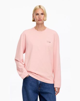 Arket CAF&Eacute; Langarmshirt -Rosa