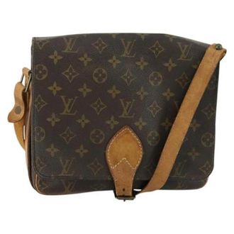Louis Vuitton Pre-owned Vintage Canvas Cross Body Bag - - Pre-owned - Damen - Braun - ONE SIZE