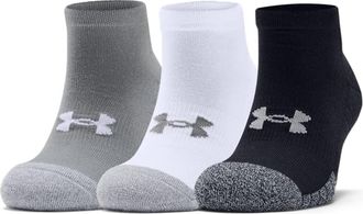 Under Armour Unisex UA Heatgear Locut, atmungsaktive Sportsocken im 3er-Pack, Laufsocken mit dynamischem Halt und Flexibilität
