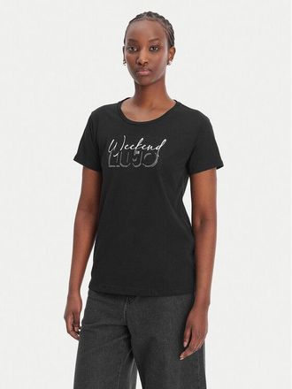 Liu Jo T-Shirt TA6252 JS923 Schwarz Regular Fit