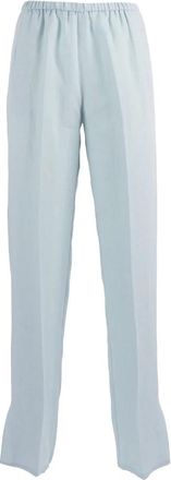 Forte_Forte Femme, Pantalons, Bleu, Taille: 40 FR Straight Pantalons