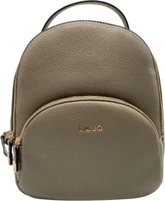 Liu Jo Femme, Sacs, Vert, Taille: ONE Size Sac à Dos Pratique et Élégant avec Fermeture Éclair
