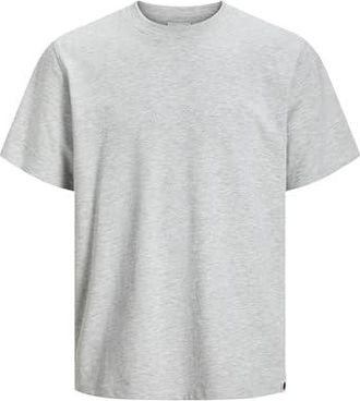R.D.D. Royal Denim Division Rddelli Crew Neck Tee S/S Sn, Gris Clair chin&eacute;, S Hommes