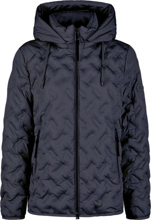 Barbara Lebek Damen Steppjacke mit abnehmbarer Kapuze (navy) Gr&ouml;&szlig;e 44