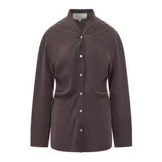 STUDIO NICHOLSON Femme, Blouses et Chemises, Brun, Taille: 44 FR Acre Top