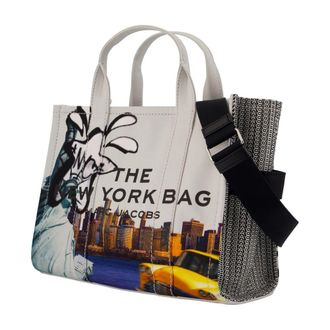 Marc Jacobs Womens The Medium Tote Bag - Marc Jacobs Cotton Multi Totes-Shopping-Bags