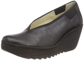 FLY London Fly London Damen Yoza438fly Wedges, Schwarz, 37 EU