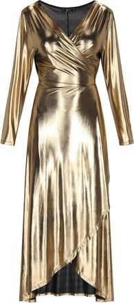 Faina Kleid Frauen Gold
