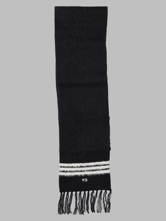 adidas Y-3 Stripes Scarf - Black