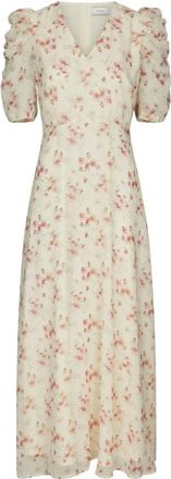 Neo Noir Femme, Robes, Beige, Taille: 38 FR Vira Floral Dress