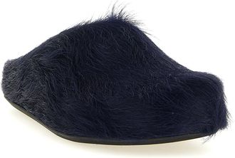Marni Fussbett Slipper - Midnight blue