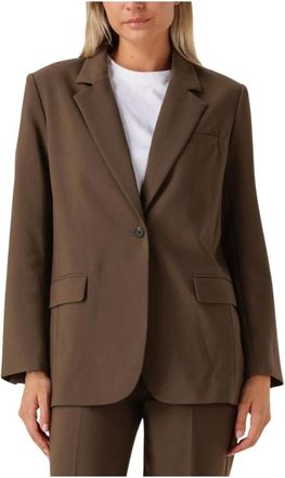 Modstr&ouml;m Damen, Jacken, Braun, XLGr&ouml;&szlig;e