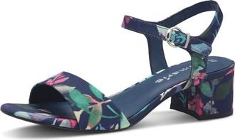 Tamaris Femme Damen 1-28208-44 Sandale &agrave; Talon, Blue Comb, 39 EU