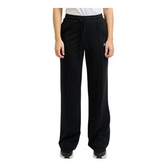 Karl Lagerfeld Femme, Pantalons, Noir, Taille: 36 FR Pantalon de jogging avec logo brod&eacute;