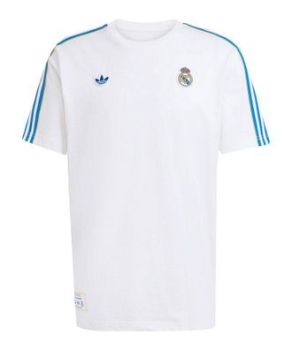 adidas Performance T-Shirt adidas Performance Real Madrid Icon T-Shirt Wei&szlig; Baumwolle