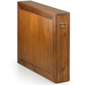 Les Tendances Table de repas pliante en bois massif de Mindy Orka 165cm